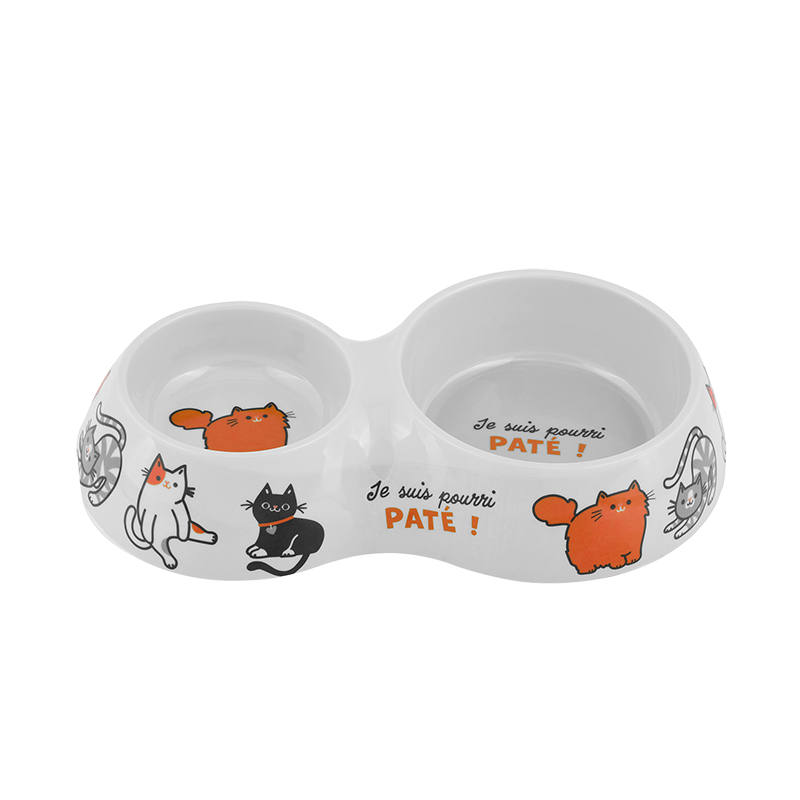 Gamelle Chat double Pourri pâté
